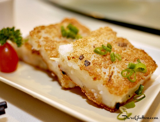radish cake - PureGlutton