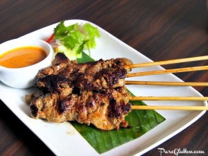 lamb satay - PureGlutton