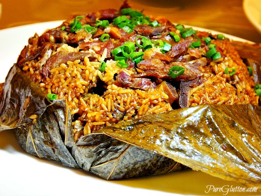 lotus leaf rice - PureGlutton
