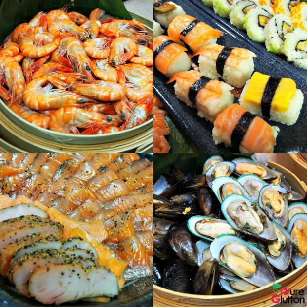 Seafood Collage - PureGlutton
