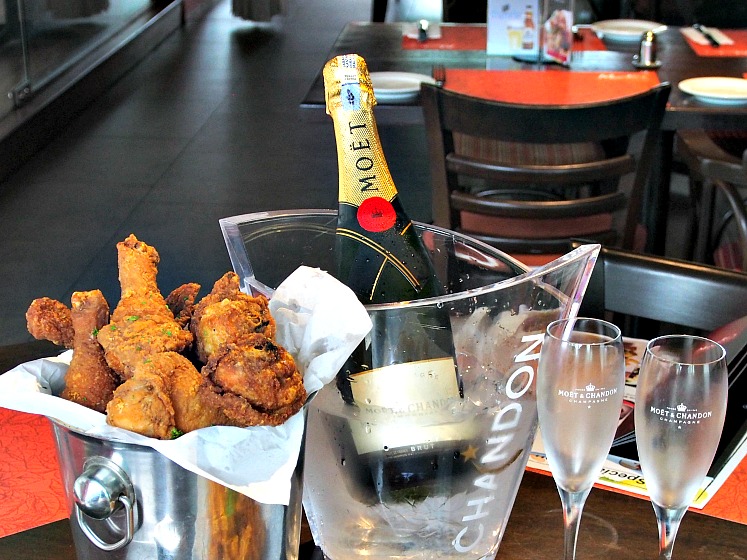 Fried Chicken & Champagne @ MONTE'S, Bangsar Shopping Centre - PureGlutton
