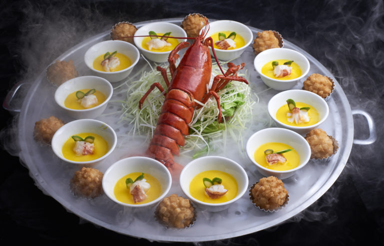 Signature Boston Lobster Combination, Deep Fried Lobster Ball & Steamed ...
